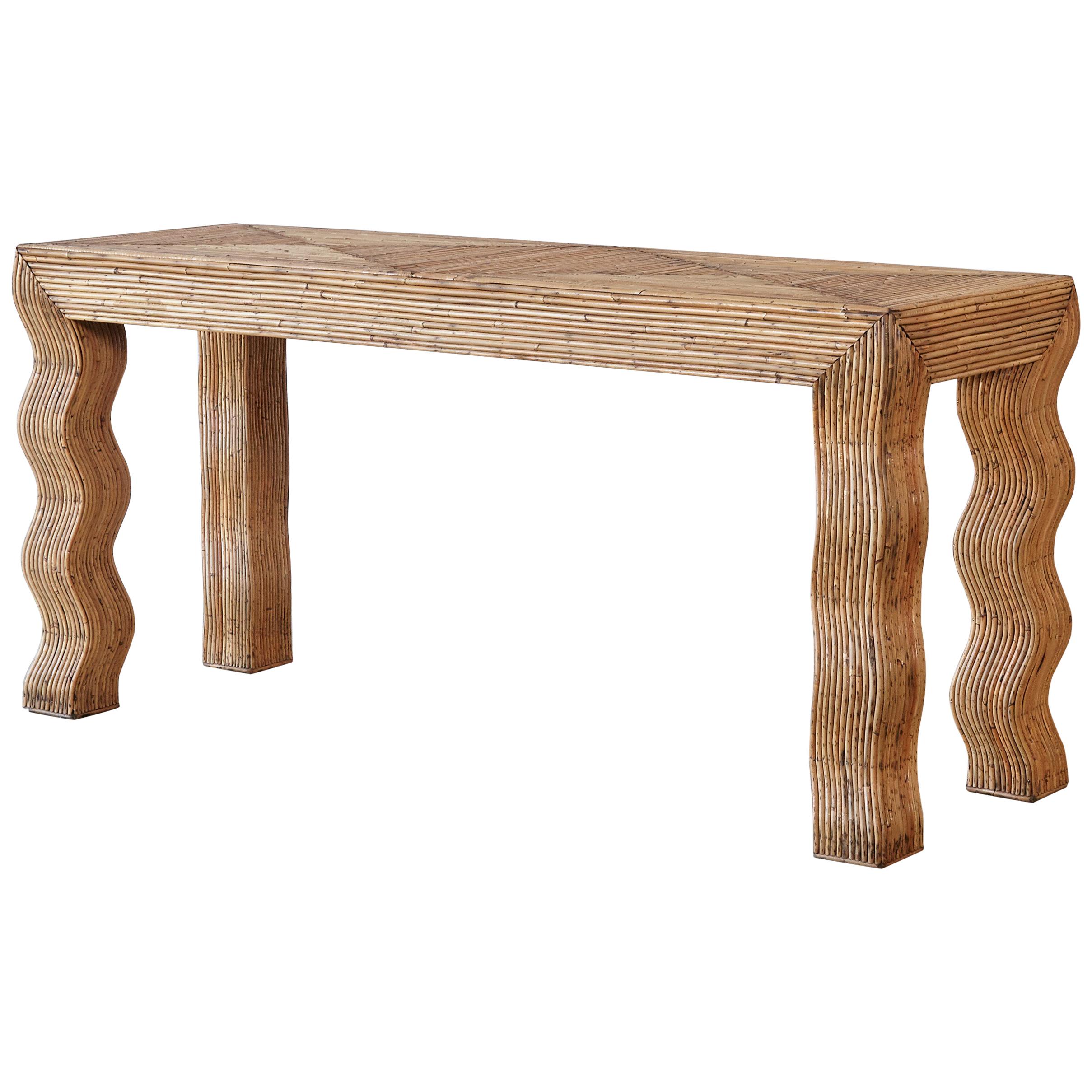 Rare Wavy Leg Vivai Del Sud Console Table, Italy, 1970s For Sale at ...