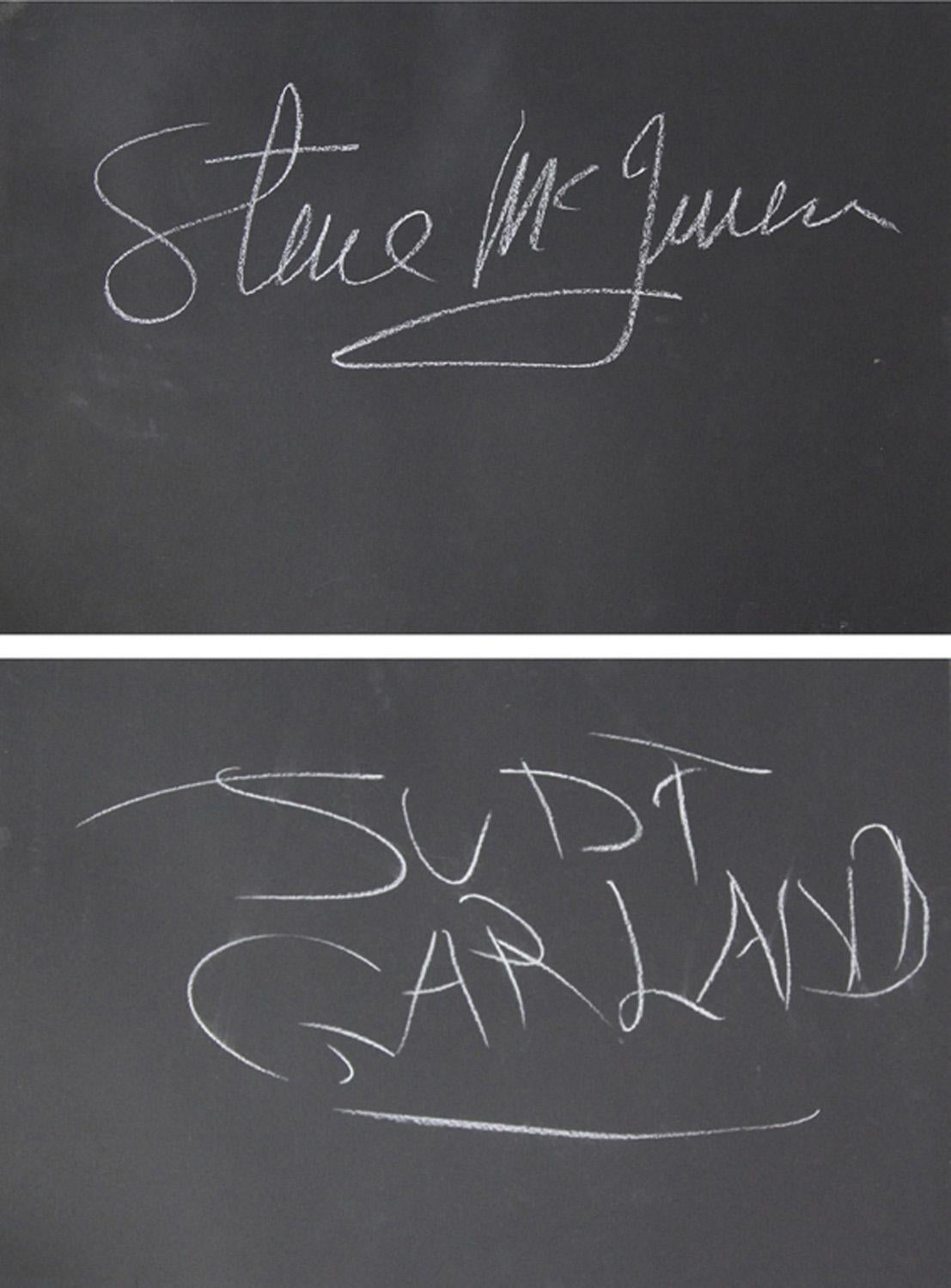 Rare Whats My Line Mystery Guests Autographs Including Steve McQueen ...