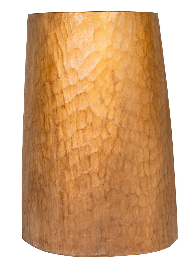 Rare Wood Screen of Kalengo Wood by Jerome Abel Sequin For Sale at 1stDibs