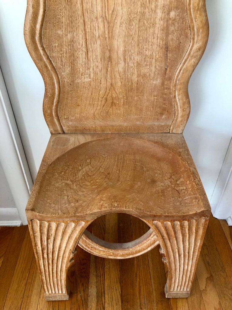 Rare wooden replica of the “King Minos Throne” from the Palace at ...