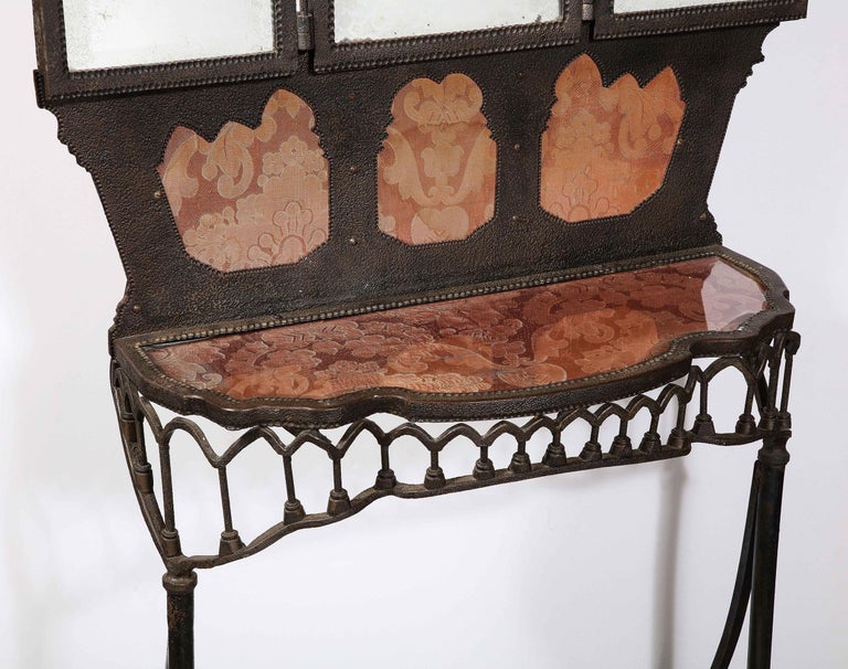 Rare Wrought Iron Vanity by Antoni Gaudi For Sale at 1stDibs