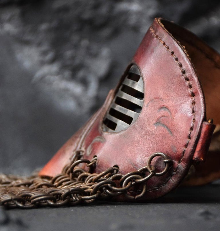 Rare WWI Tank Crew Splatter Mask, circa 1917 at 1stDibs