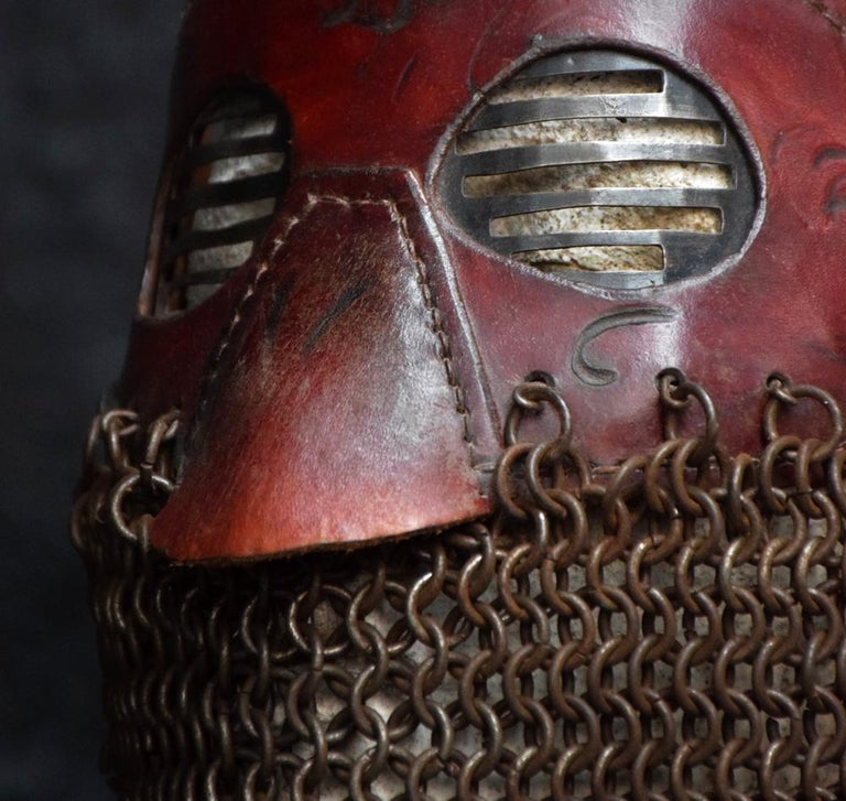 Rare WWI Tank Crew Splatter Mask, circa 1917 at 1stDibs