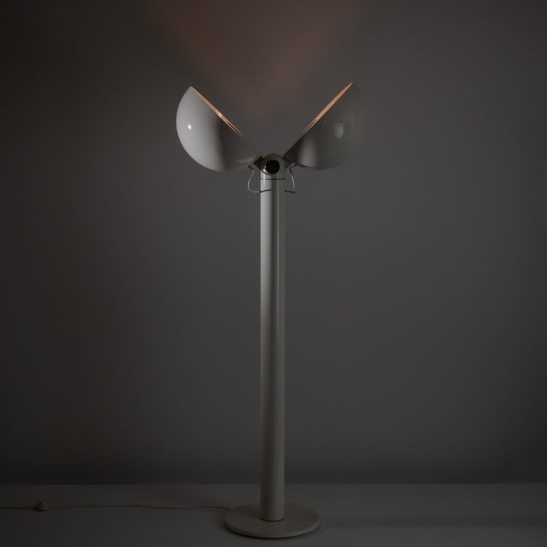 Rare XL 'Cuffia Double' Floor Lamp by Franco Buzzi for Bieffeplast For ...