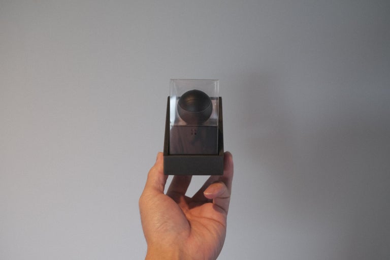 【Rare】Shiro Kuramata Salt and Pepper Spice Set Black For Sale at 1stDibs