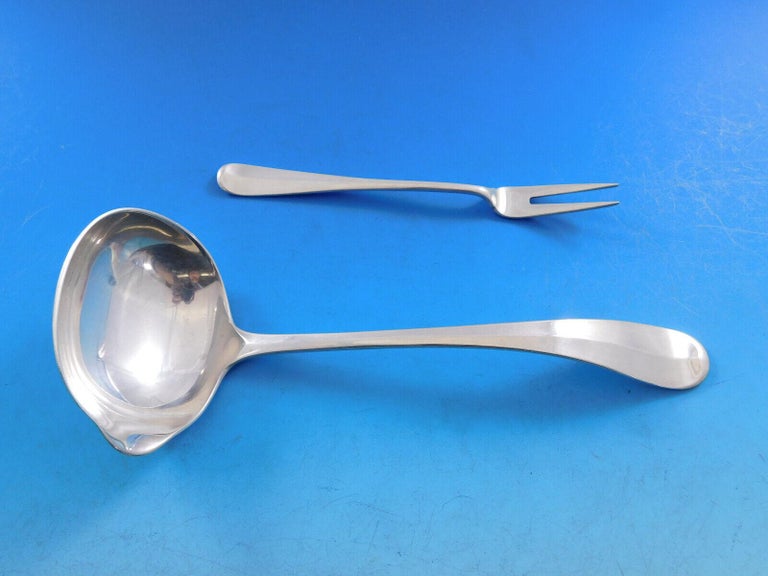 Rattail by Arthur Stone Sterling Silver Flatware Set Service 77 Pieces ...