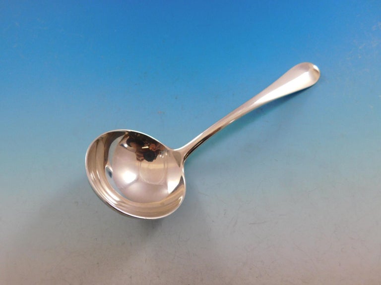 Rattail Sheffield English Sterling Silver Flatware Set 12 Service 76 ...