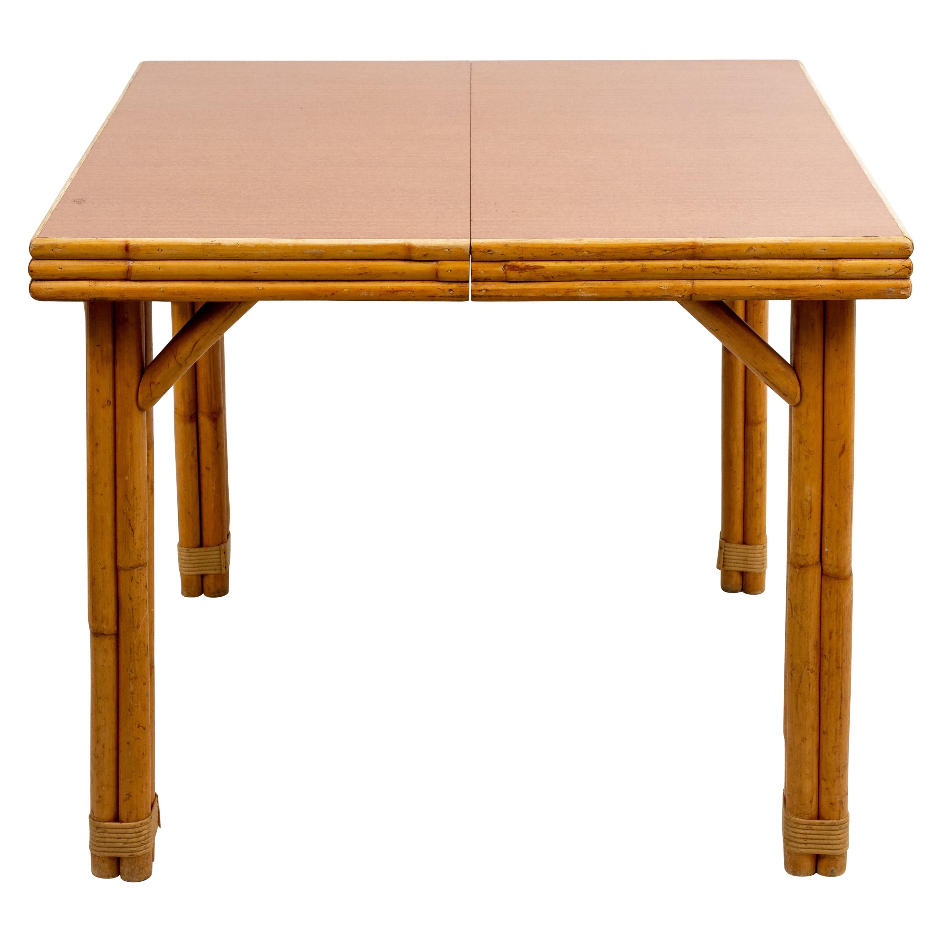 Ethan Allen Horizons Dining Table and Two Extensions For Sale at 1stDibs