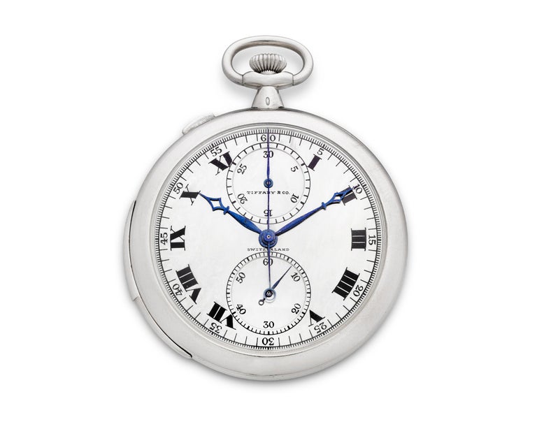 Rattrapante Chronograph Watch by Touchon and Co. for Tiffany and Co ...