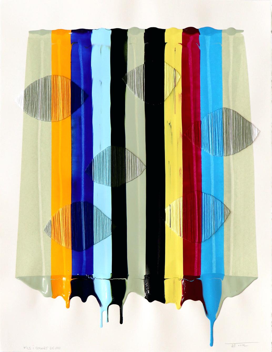 Raul de la Torre - Fils I Colors DCXX - Colorful Abstract Contemporary ...