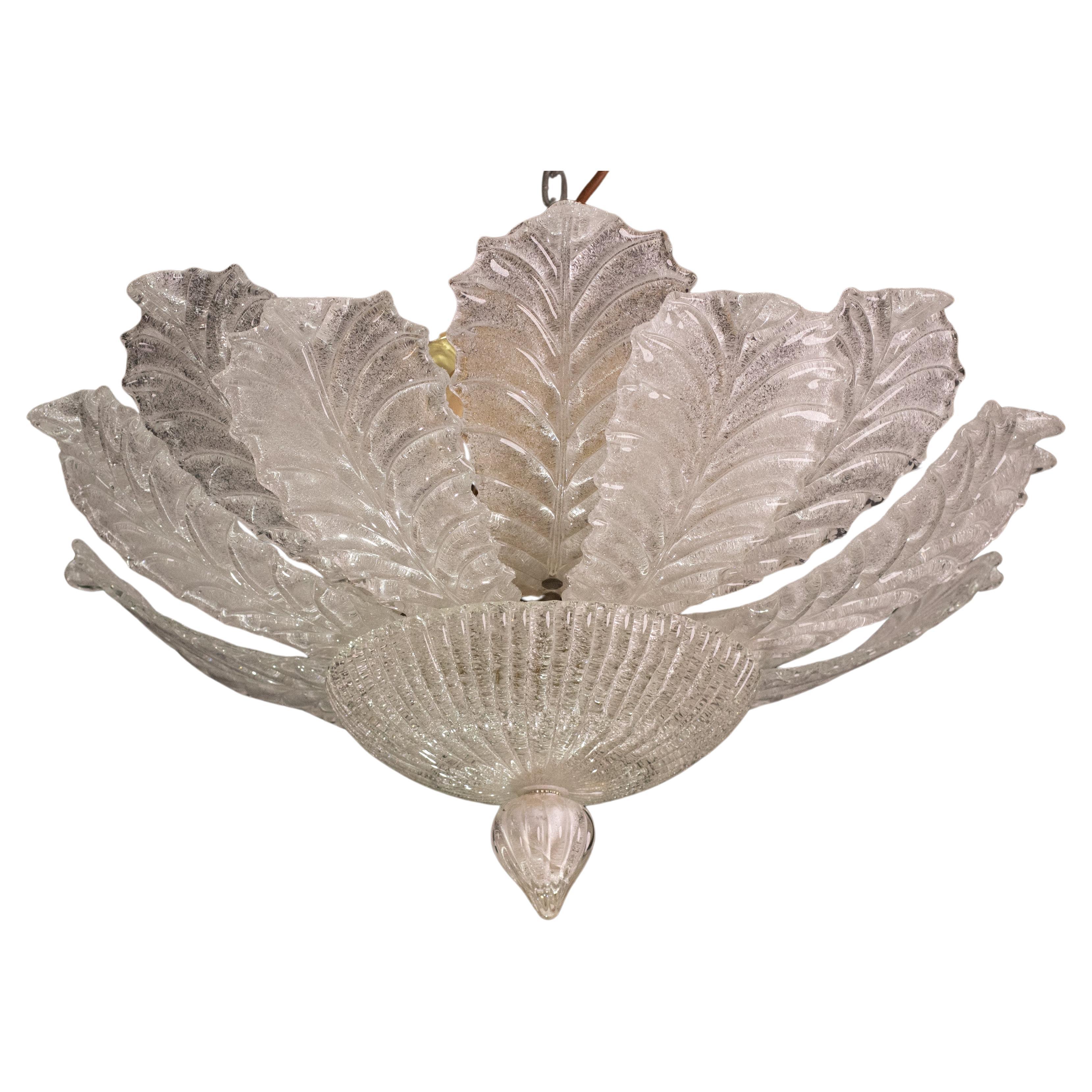 Ravello, Italian Murano Glass Ceiling Light or Flush Mount, 1970s For ...