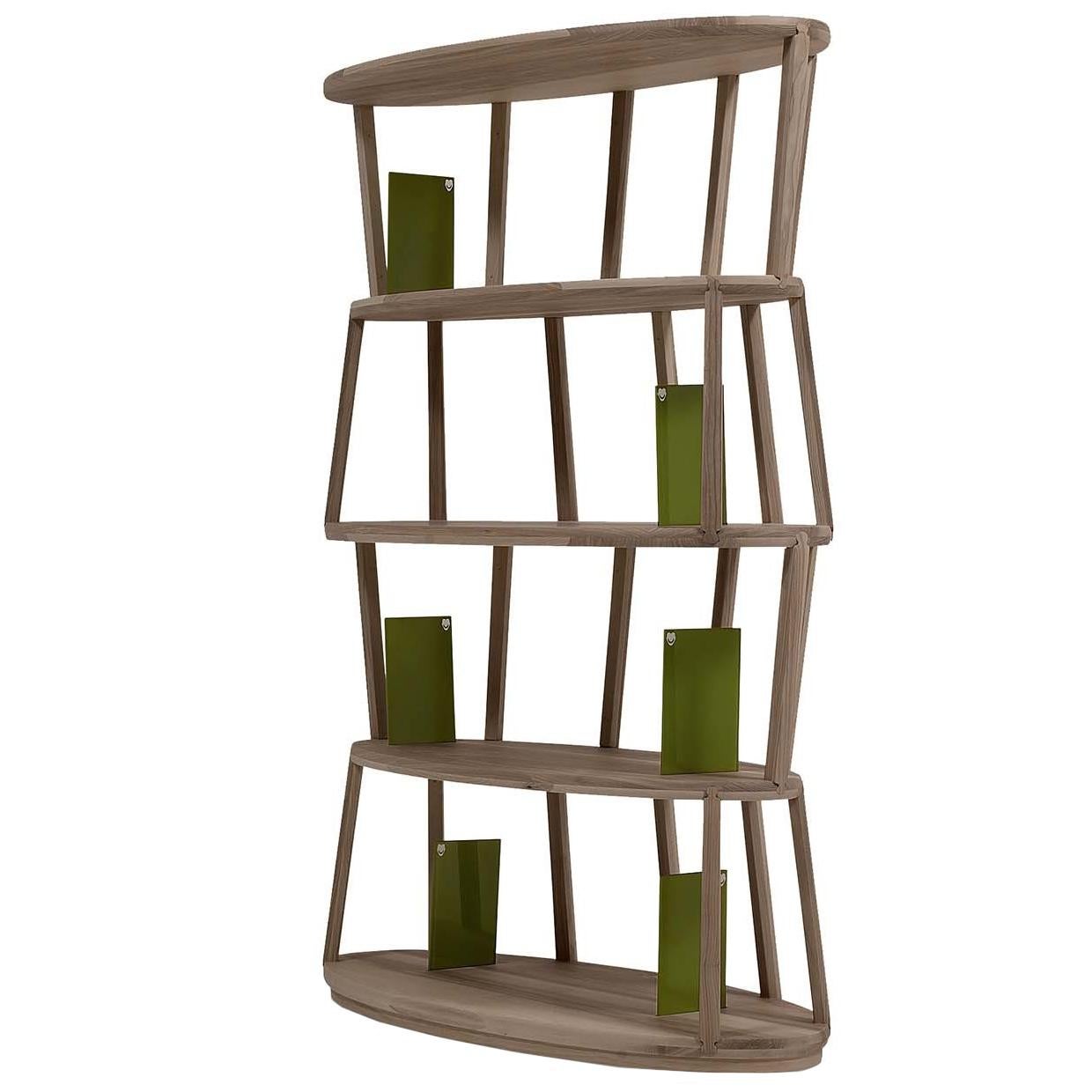 Georgian Style Tall Narrow Bookcase at 1stDibs