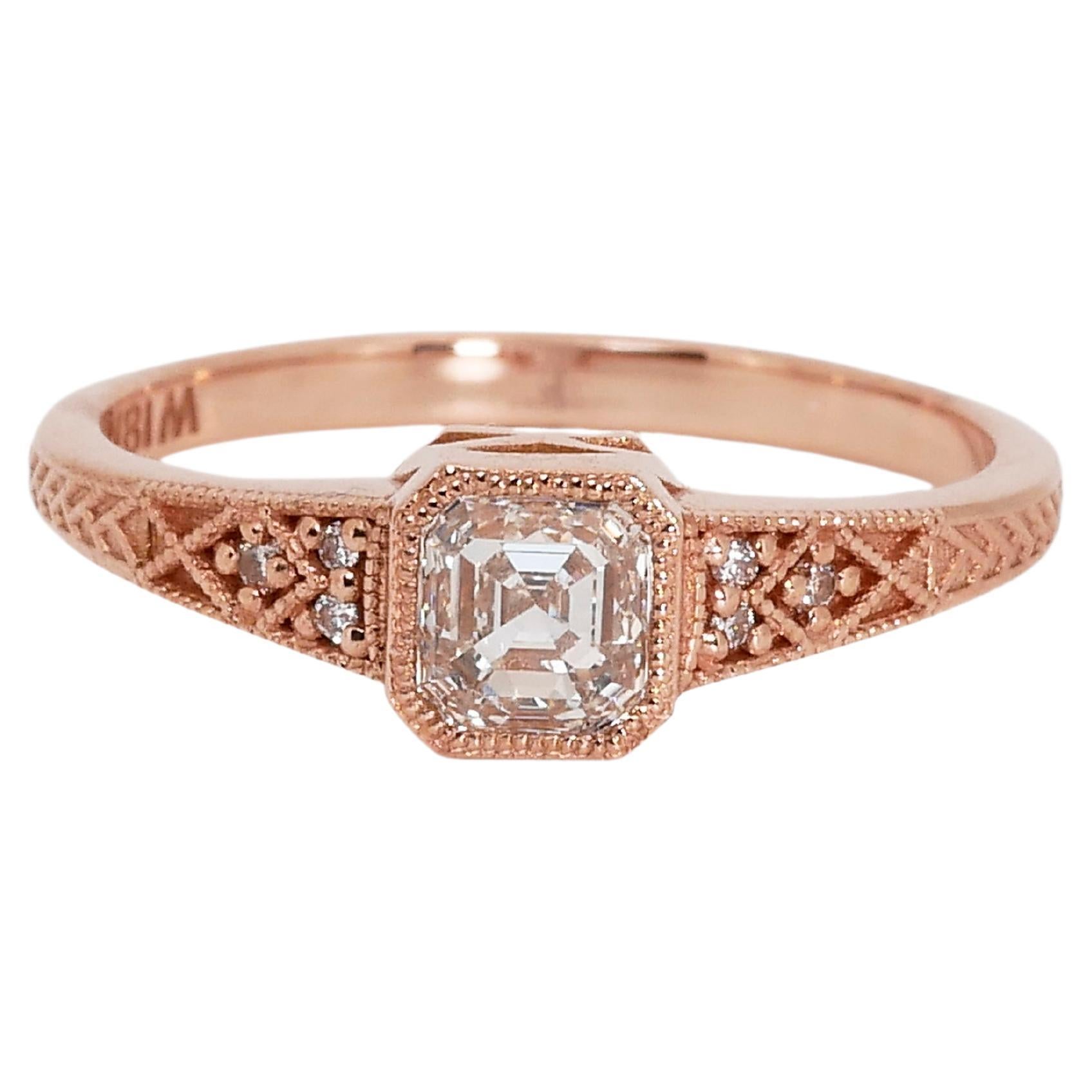 Ravishing 18k White Gold Double Halo Ring W 1 47ct Natural Diamonds