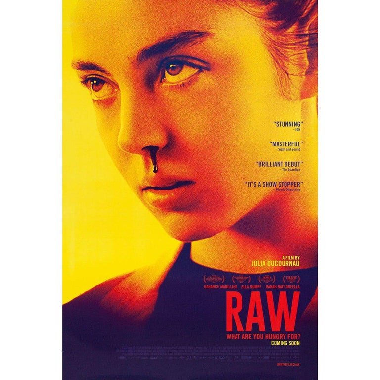 Raw 2016 British One Sheet Film Poster For Sale at 1stDibs