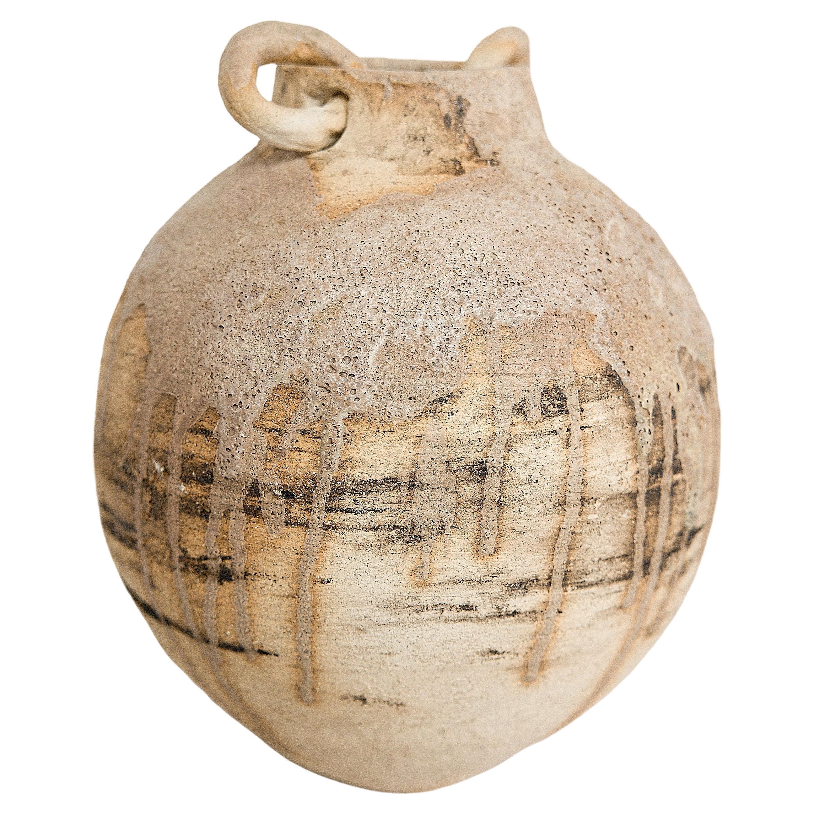 Raw Amphora Moon Jar For Sale at 1stDibs