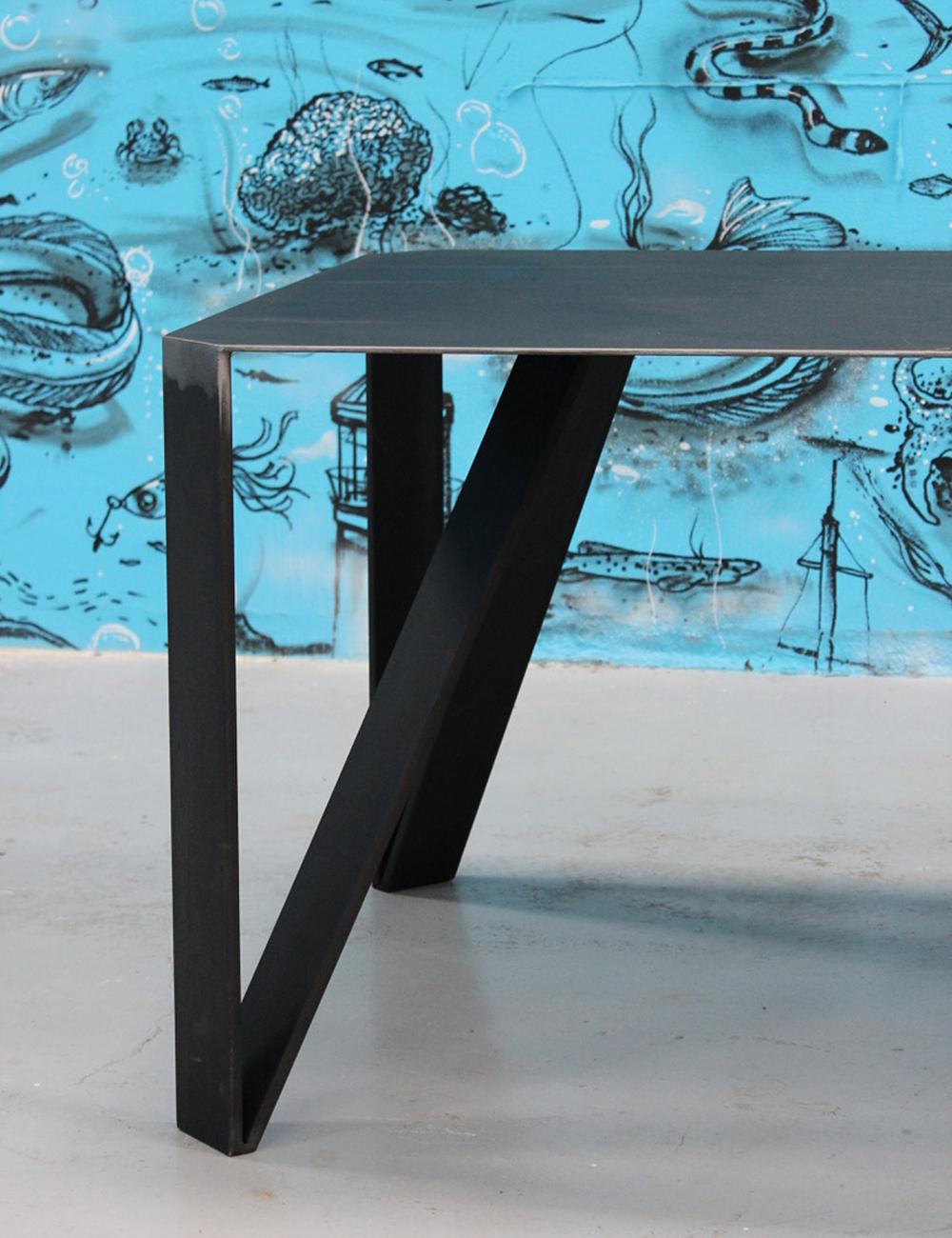Raw Angles Dining Table For Sale at 1stDibs