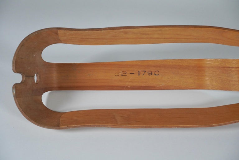 Ray and Charles Eames Molded Plywood Leg Splint Industrial Design Wall ...