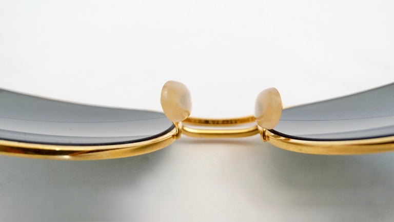 Ray Ban 1950s Signet Gold Frame Sunglasses at 1stDibs | ray ban signet