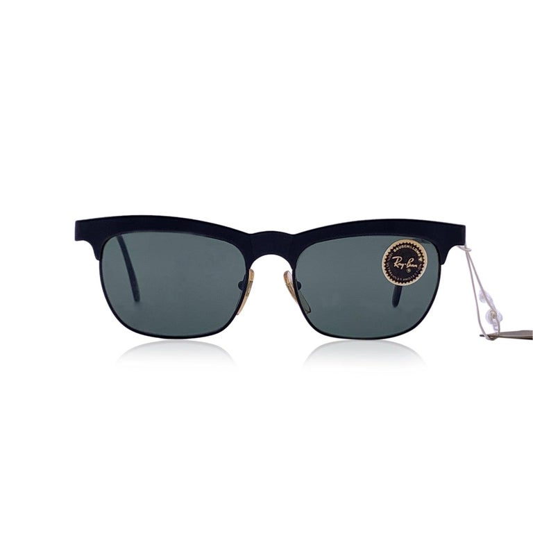Ray-Ban B&L Vintage Black Wayfarer W0757 Mint Sunglasses 55/16 130mm ...