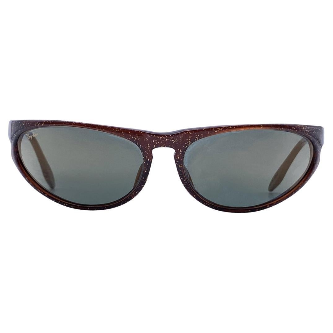 New Vintage Ray Ban B&L Timberline Black and Red Mirror Lenses ...