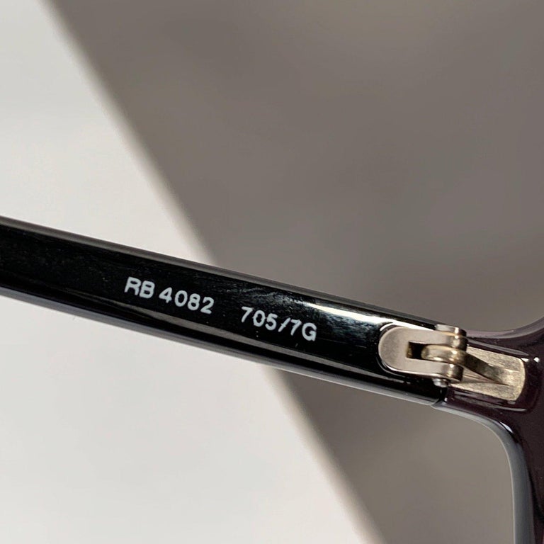 Ray-Ban Gray Black Wrap Sunglasses Mod. RB4082 Col. 705 New Old Stock ...