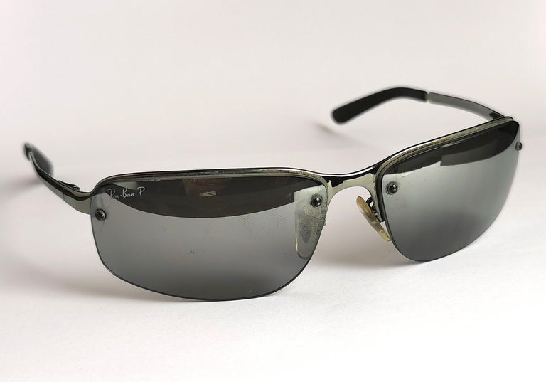 Ray Ban P sunglasses, mirrored, Polarised at 1stDibs | what does ray ...