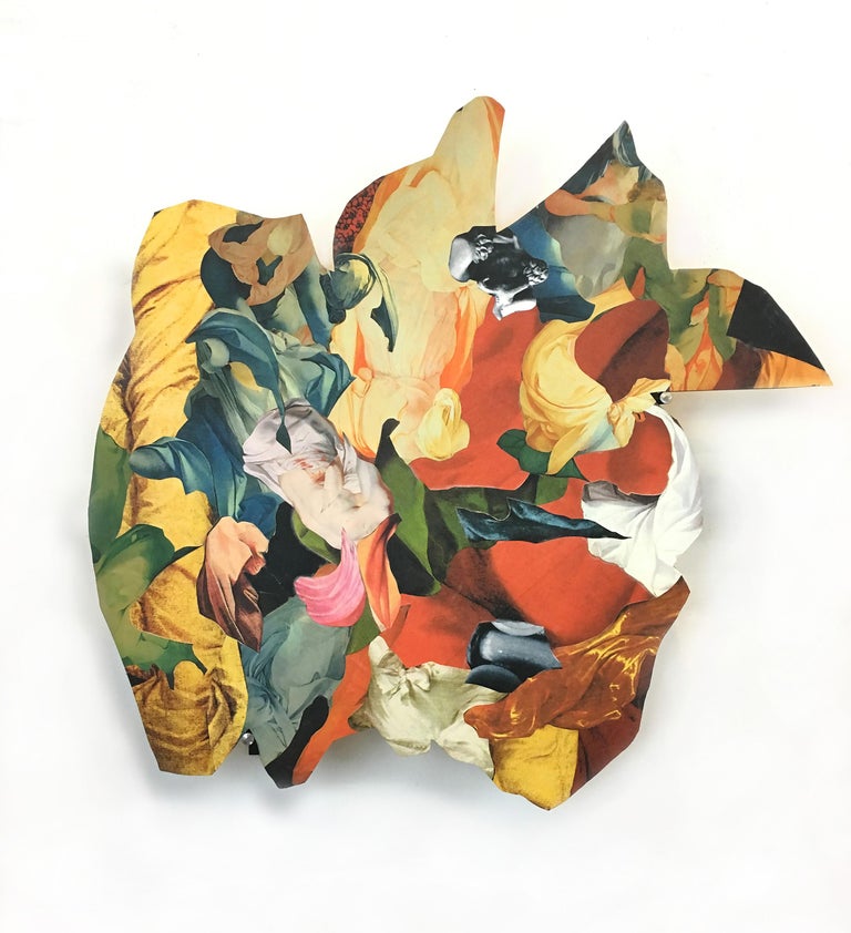 Ray Beldner - Gentle Eyes, (Abstract Dimensional Shaped Collage ...
