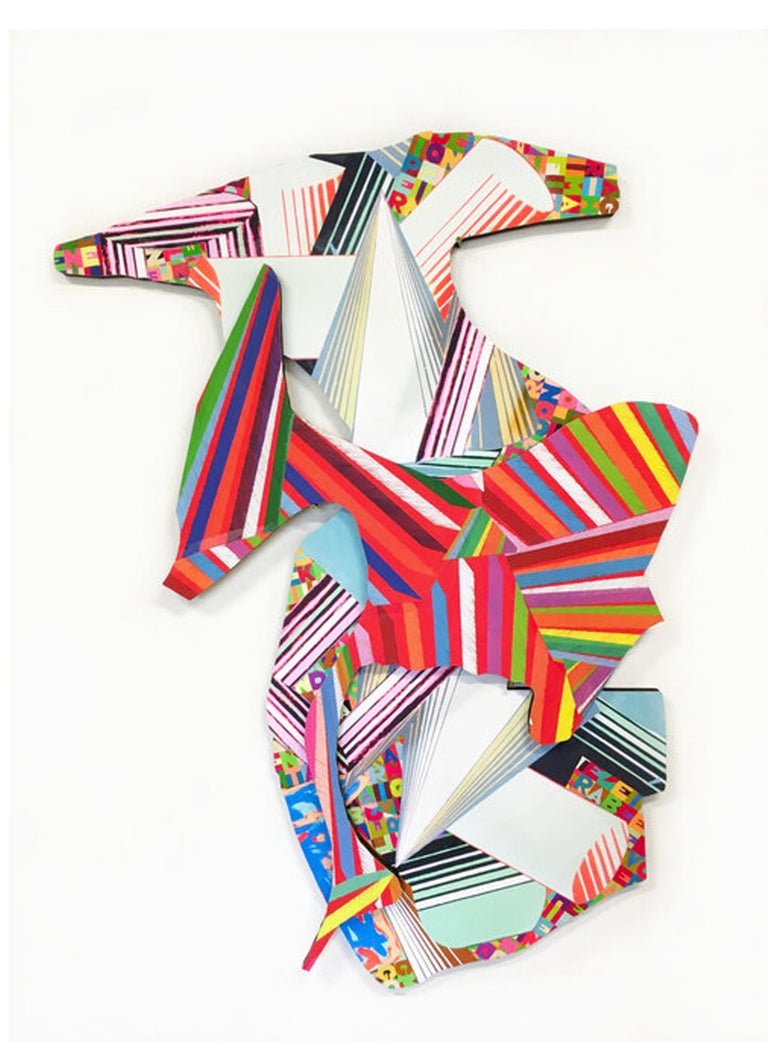 Ray Beldner - Illimitable Plight, (Abstract Dimensional Shaped Collage ...