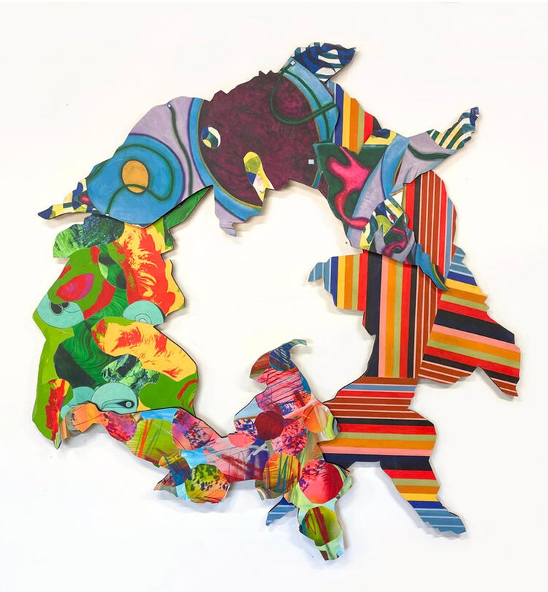 Ray Beldner - The Together Colored Instant Collage, (Abstract ...