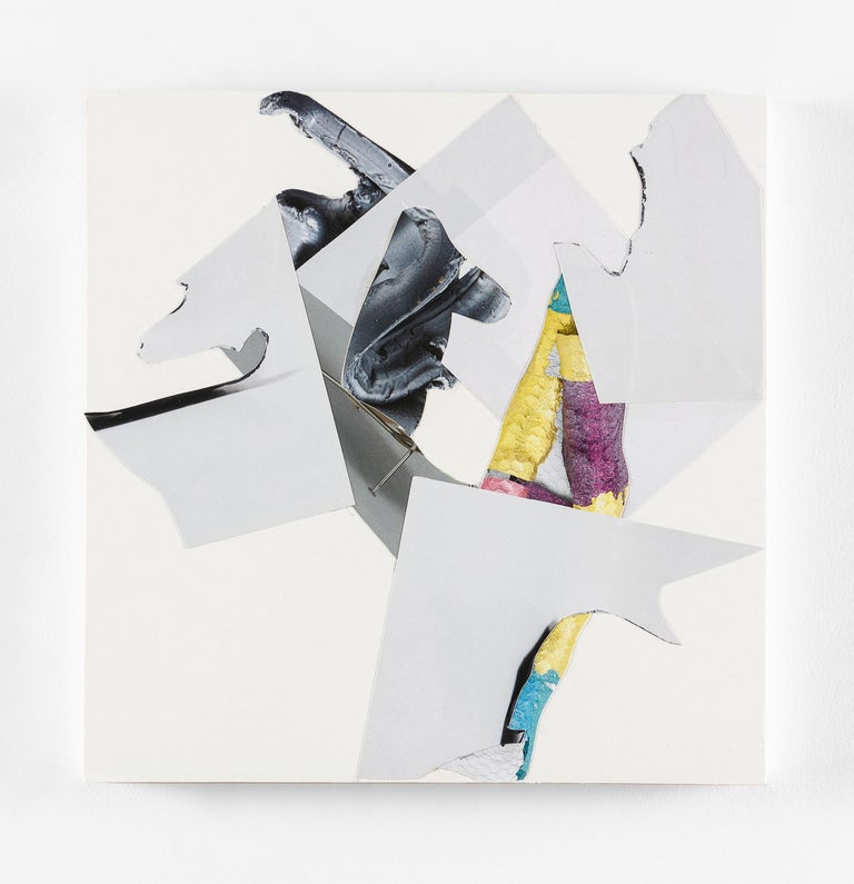 Ray Beldner - Such Small Hands #17 (Collage Assemblage with paper on ...