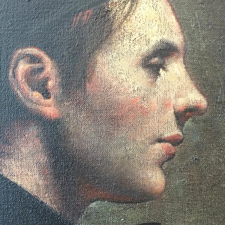 Ray Donley - Cap 24, Portrait, Figurative, Baroque, Male, Oil, Painting ...