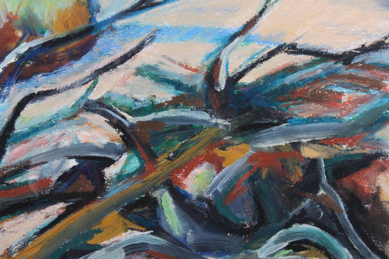 Ray Garvey - Ray Garvey (1943 - 2001) - 1989 Oil, Woodland Clearing For ...