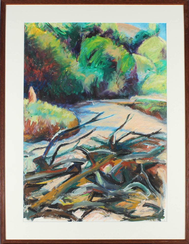 Ray Garvey - Ray Garvey (1943 - 2001) - 1989 Oil, Woodland Clearing For ...