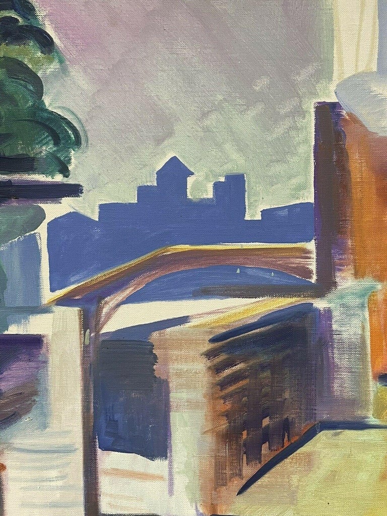 Ray Heudebert - RAYMOND HEUDEBERT (1894-1991) FRENCH FAUVIST OIL - TOWN ...