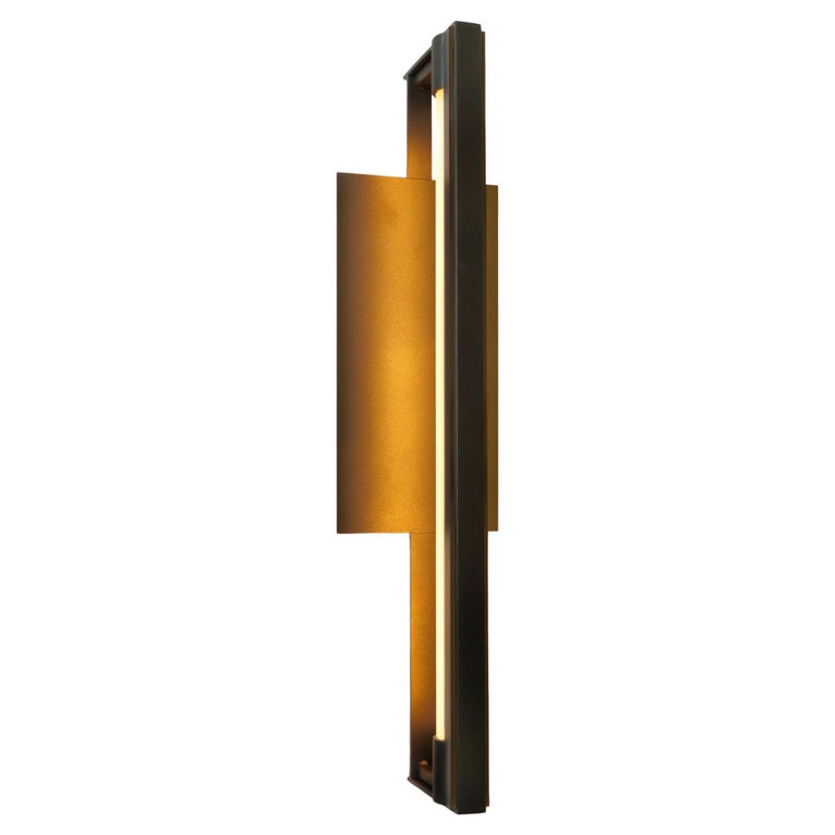 Ray Wall Sconce, Round Rod Acrylic Diffuser For Sale at 1stDibs