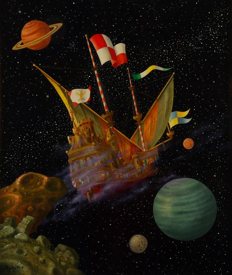 Raymond Bayless - Ship of Dreams at 1stDibs