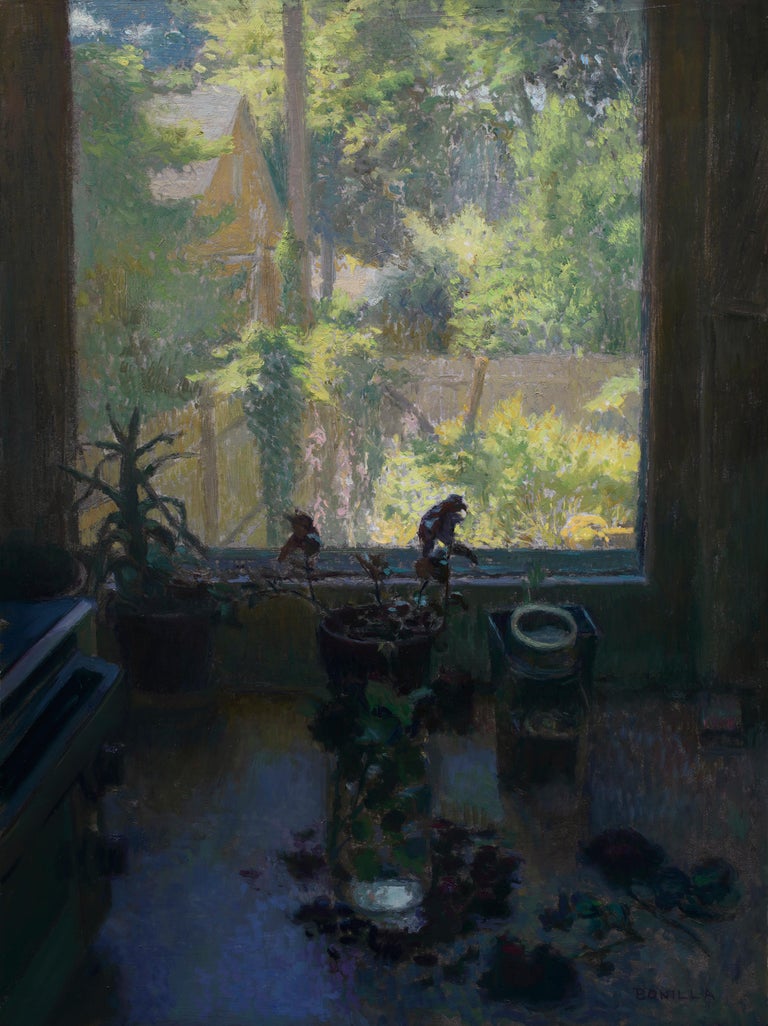 Raymond Bonilla - "Lost Summer" Oil Painting For Sale at 1stDibs