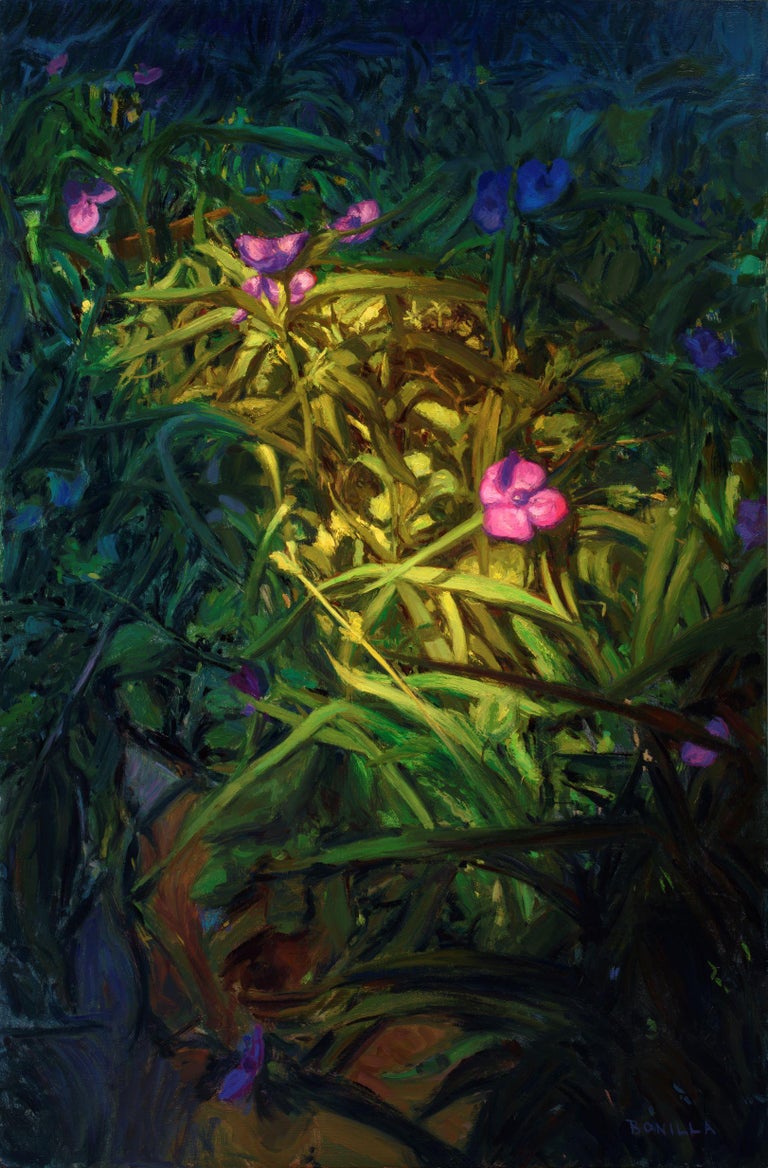 Raymond Bonilla - "New Page" Oil Painting For Sale at 1stDibs
