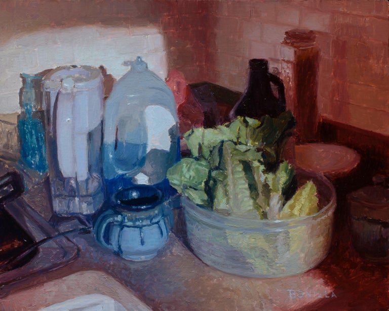 Raymond Bonilla - "Post Run" Oil Painting at 1stDibs