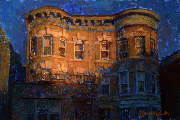 Raymond Bonilla - "Study for Pass Through" Oil Painting at 1stDibs
