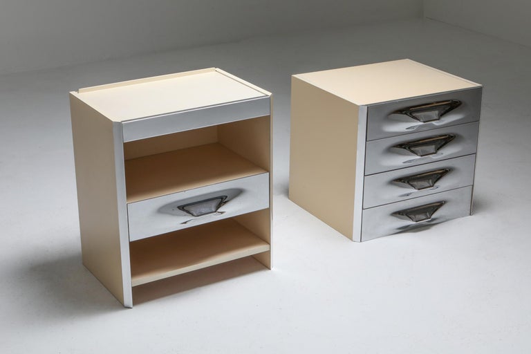 Raymond Loewy Chrome Drawer Chest at 1stDibs