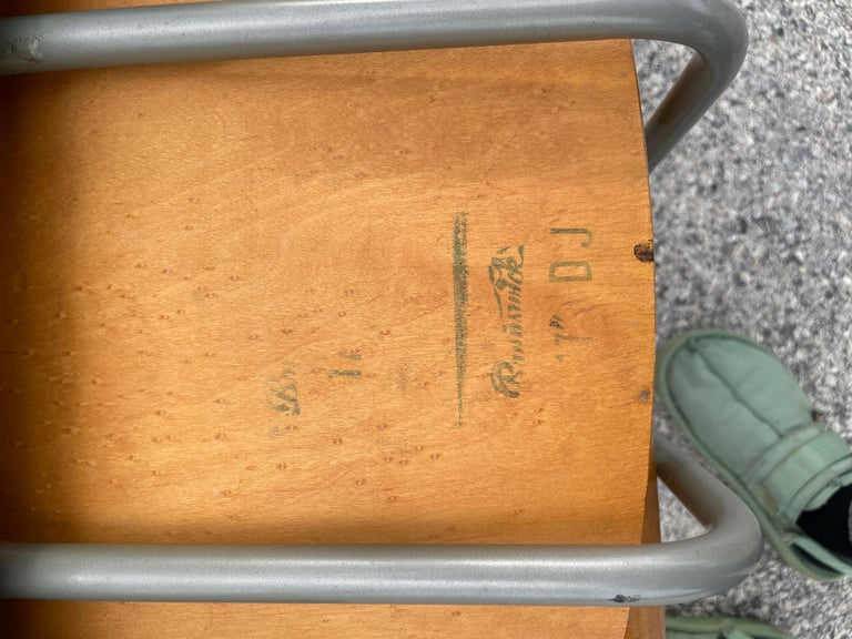 Raymond Loewy for Brunswick Stacking Side Chairs For Sale at 1stDibs