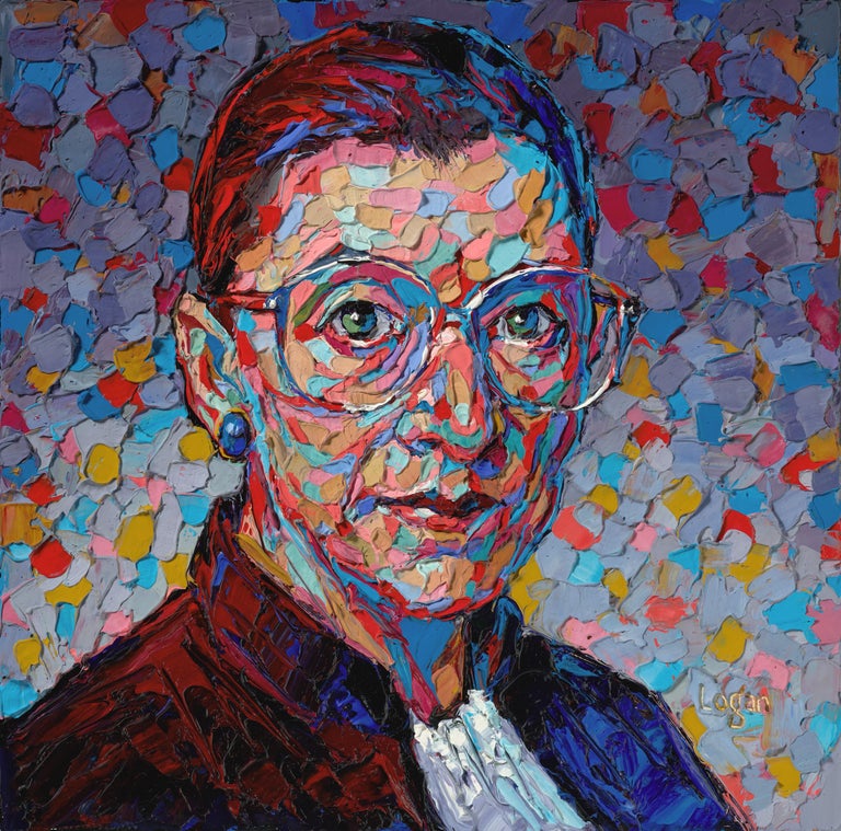 Raymond Logan - Ruth Bader Ginsburg at 1stDibs