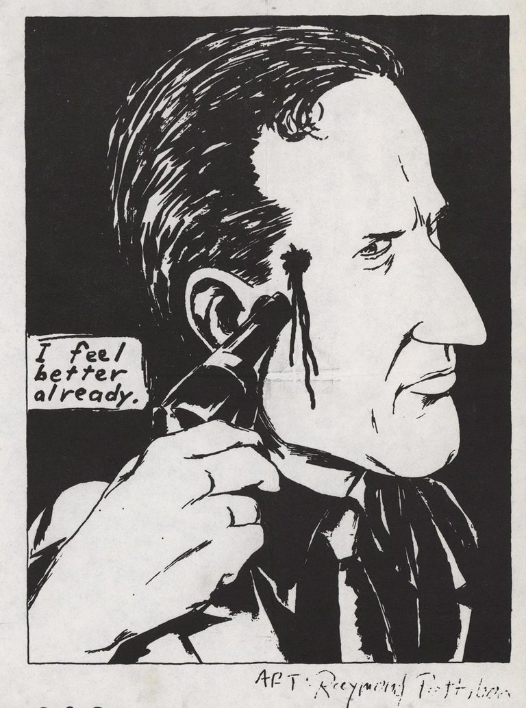 Raymond Pettibon - Raymond Pettibon, Illustrated Punk Flyer For Sale at ...