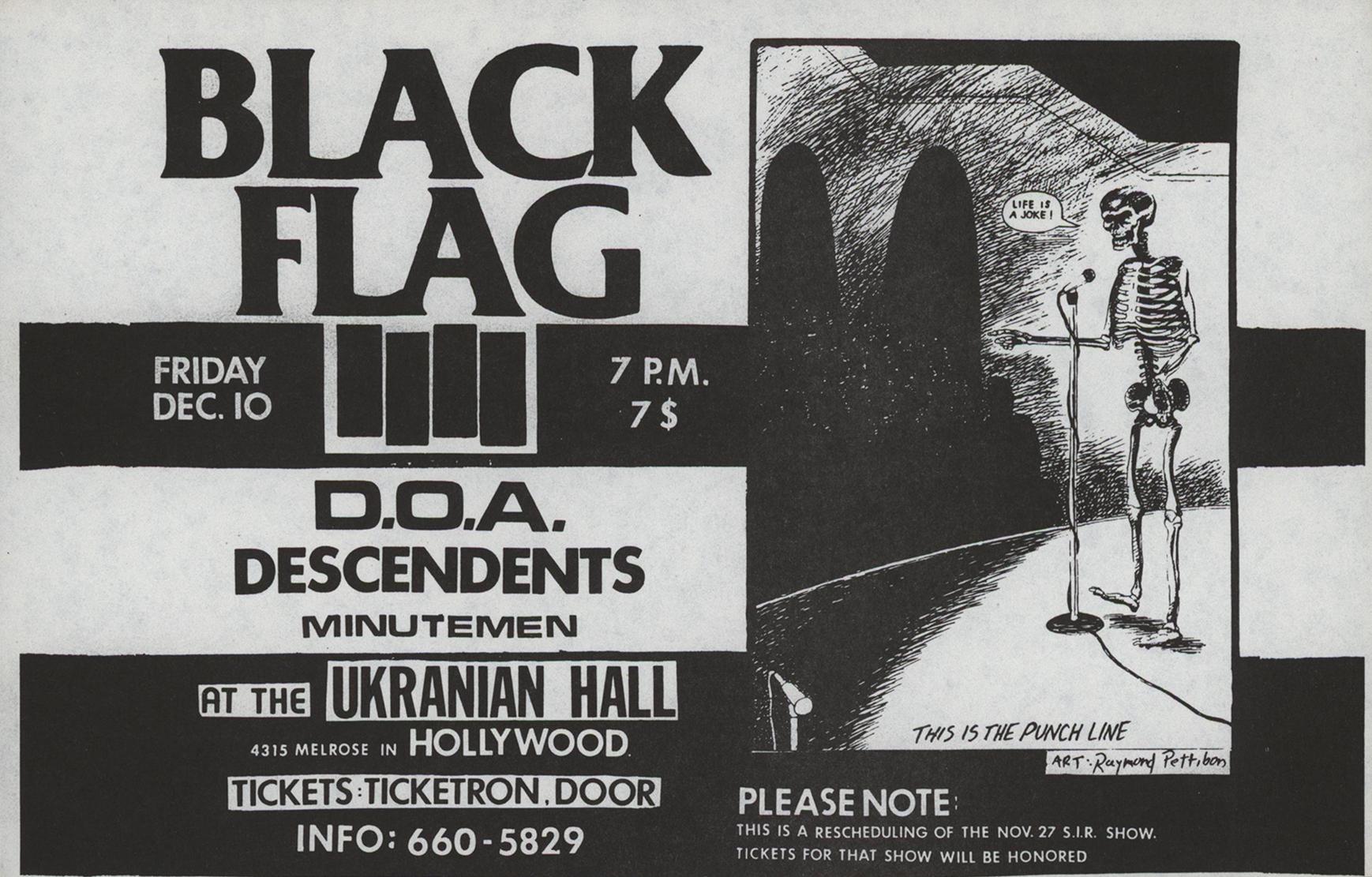 Raymond Pettibon - Raymond Pettibon Punk flyers 1982 (Raymond Pettibon ...