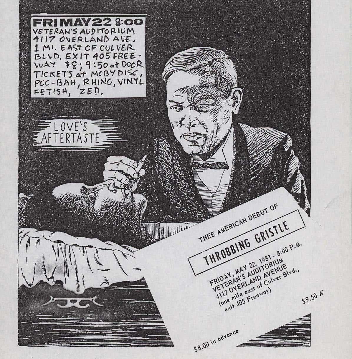 Raymond Pettibon - Raymond Pettibon Punk flyer 1981 For Sale at 1stDibs ...