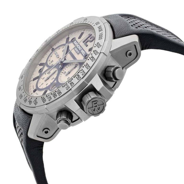 Raymond Weil Nabucco Titanium Gray Dial Automatic Men's Watch 7820-STC ...