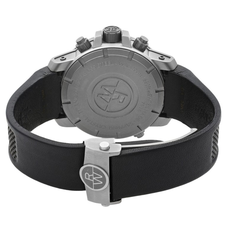 Raymond Weil Nabucco Titanium Gray Dial Automatic Men's Watch 7820-STC ...