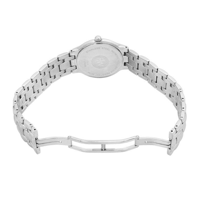 Raymond Weil Parsifal White Roman Dial Steel Quartz Ladies Watch 8810 ...