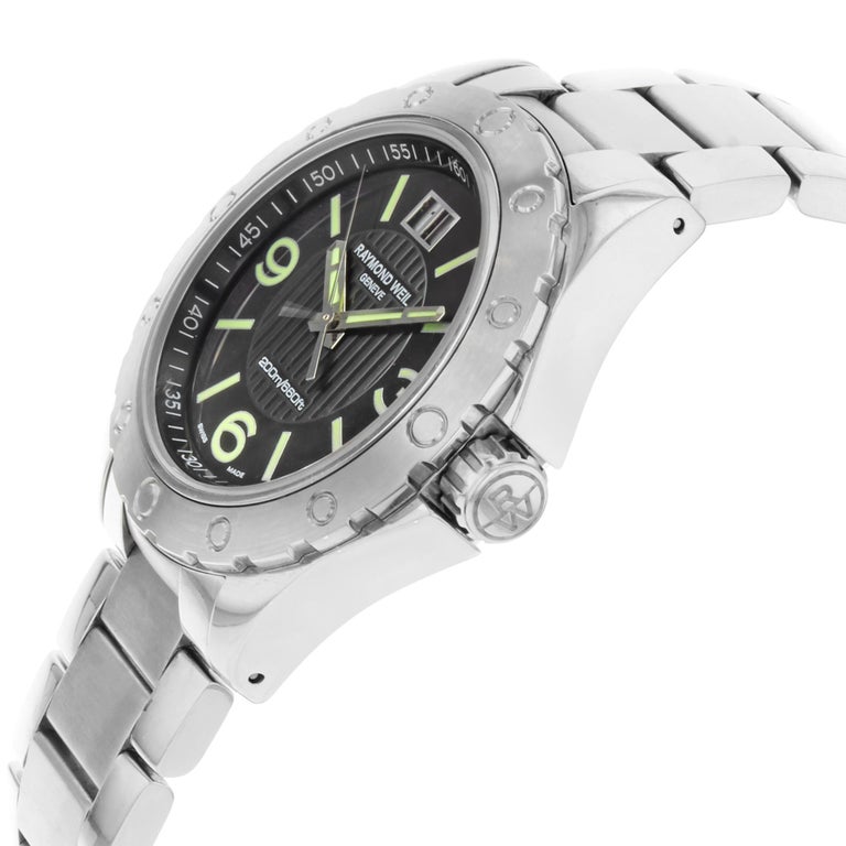 Raymond Weil RW Sport Stainless Steel Quartz Men's Watch 8100-ST-05207 ...